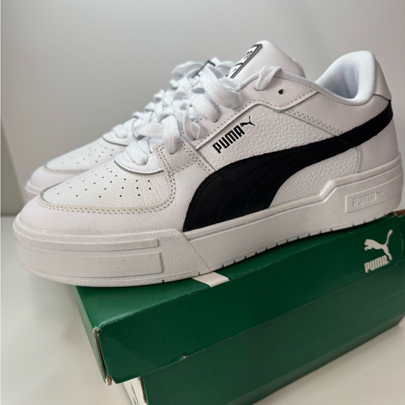Puma | Shoes | Puma Ca Pro Classic White Black 38903 Mens 115 | Poshmark